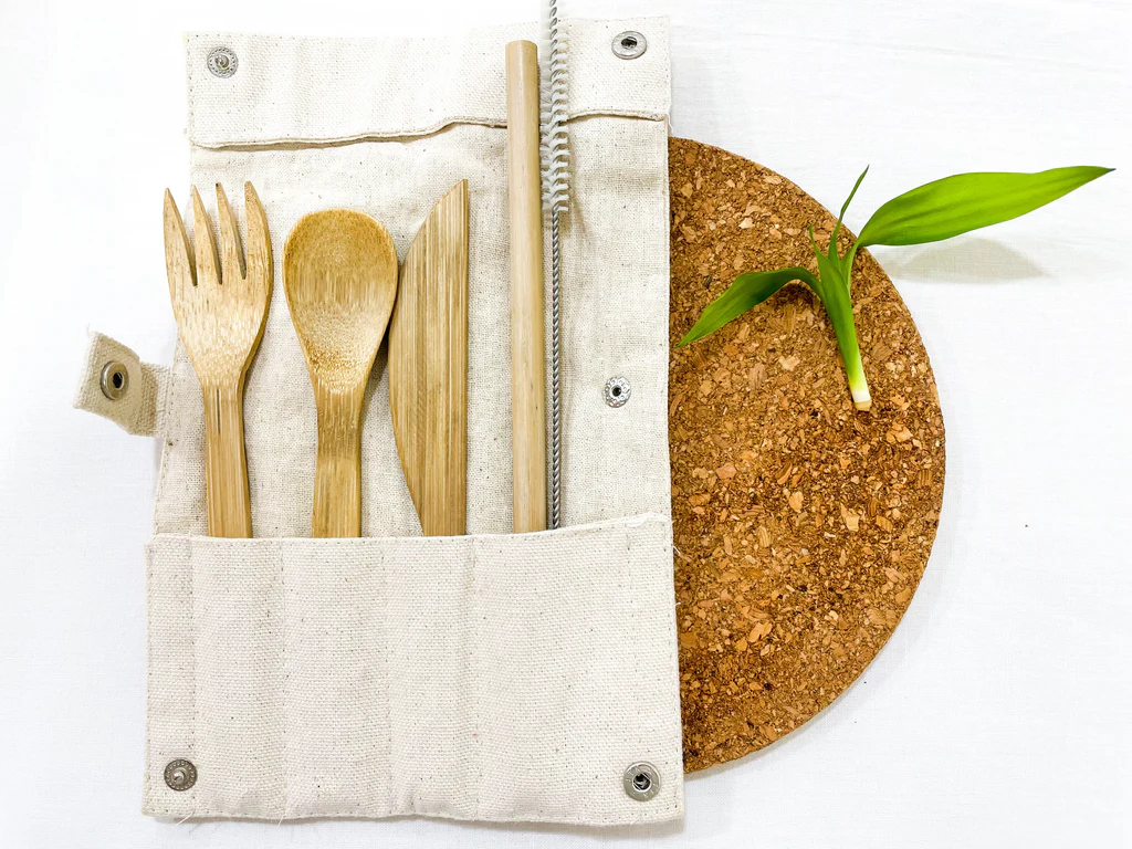 Bamboo Travel Kit Is Your New Must-Have for Eco-Friendly - Kiya's Kitchen